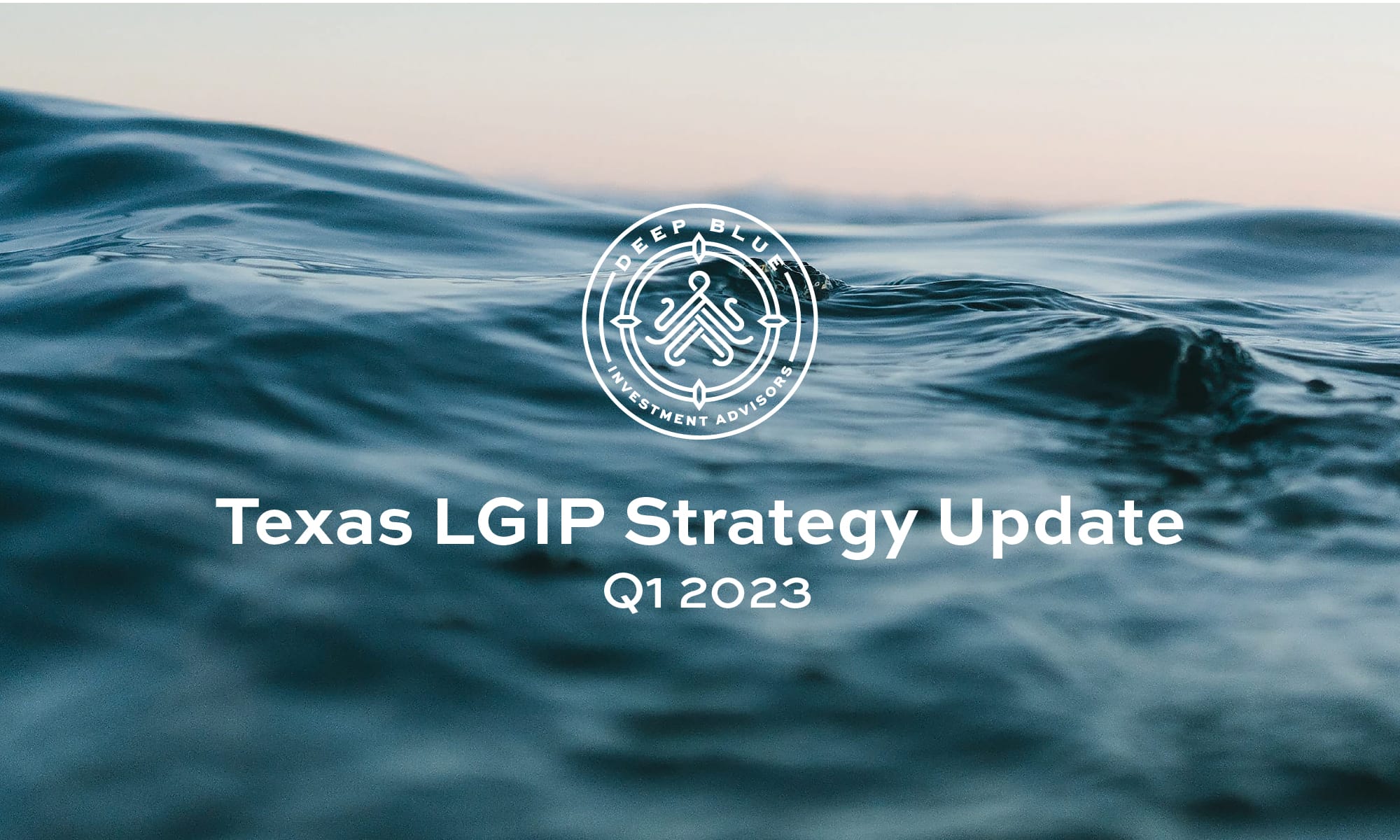 Texas LGIP Status Update: Q1 2023 | Deep Blue Investment Advisors